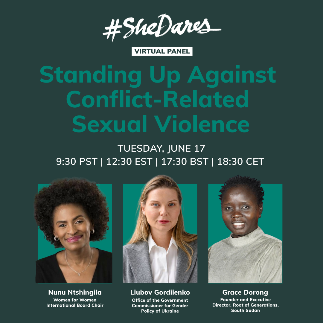 Virtual Panel: Standing Up Against Conflict-Related Sexual Violence ...